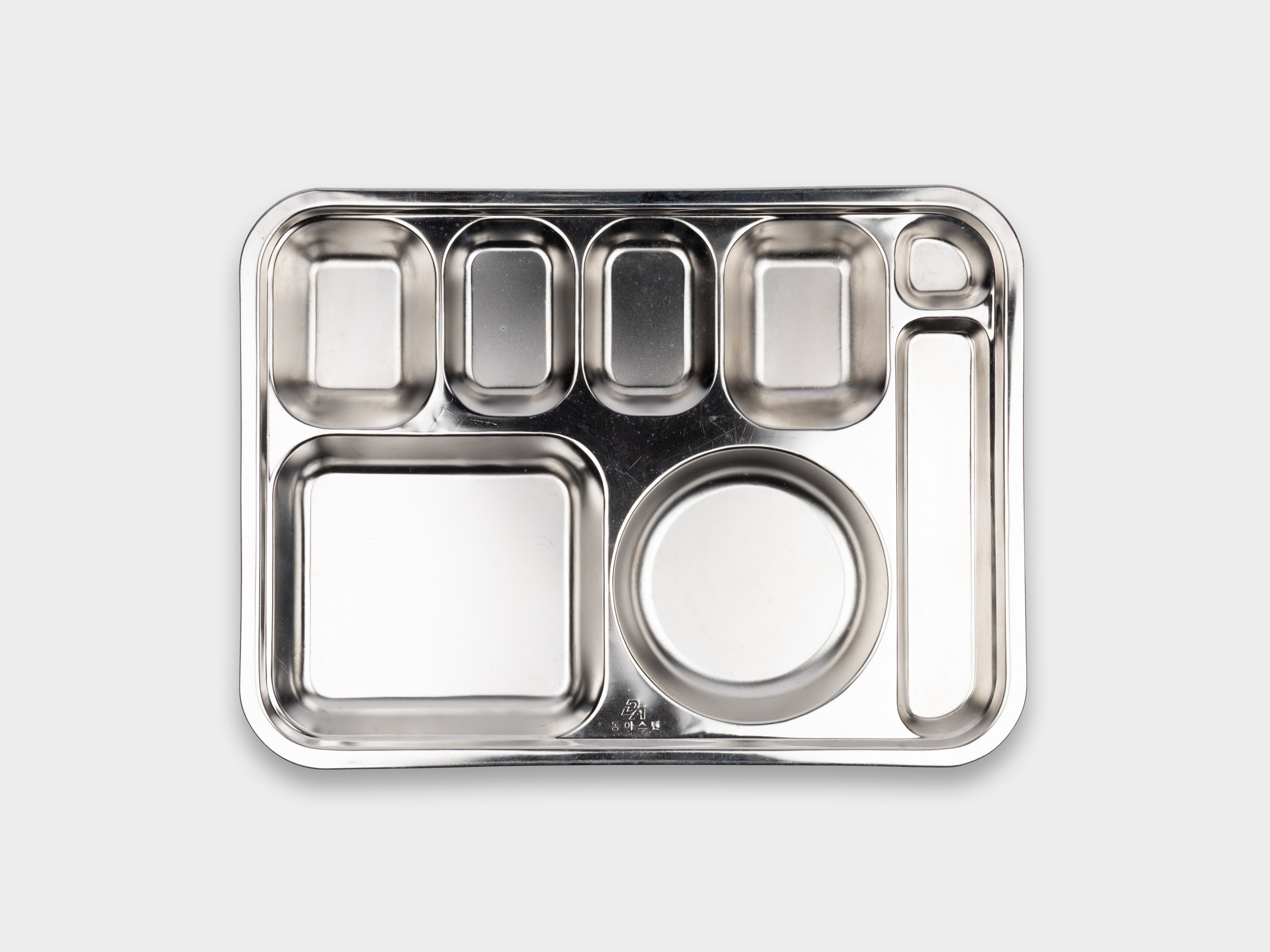 KM Stainless Large School Plate – MAN–TLE