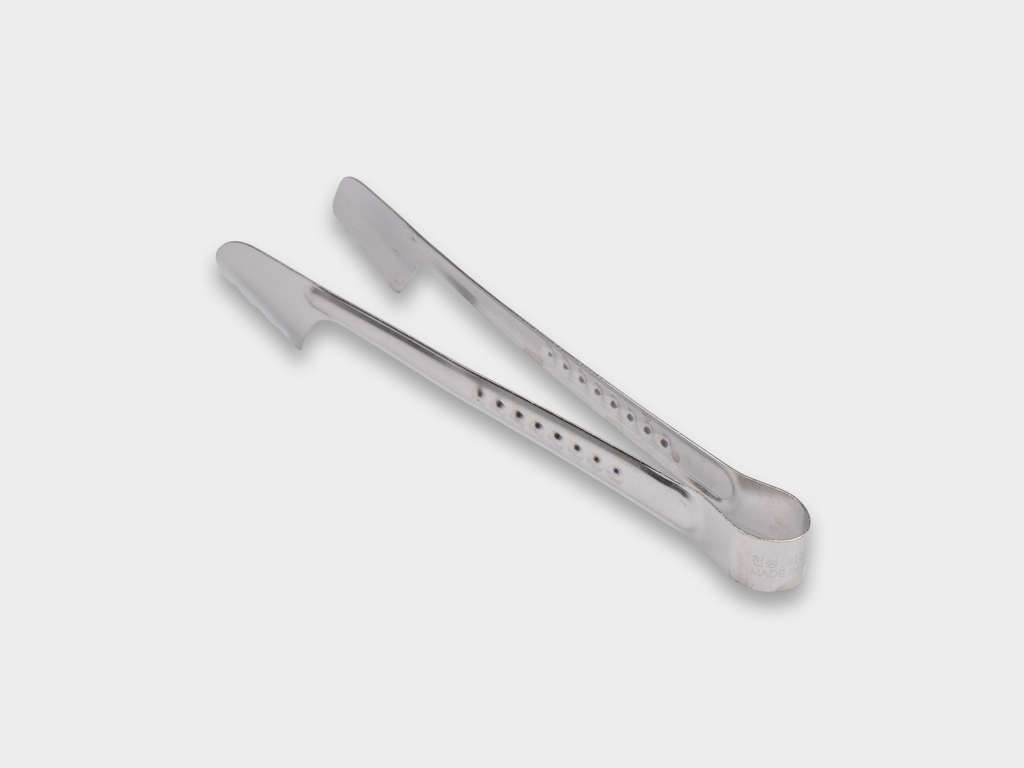 KM Stainless "Crab" Tongs Used – MAN–TLE